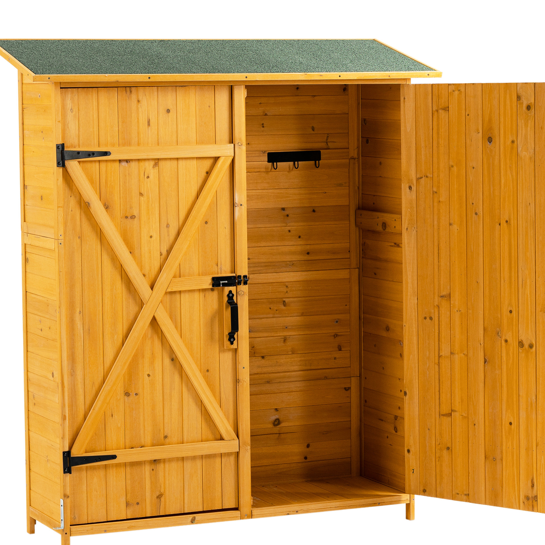 Double - door design | Garden and outdoor equipment storage ...