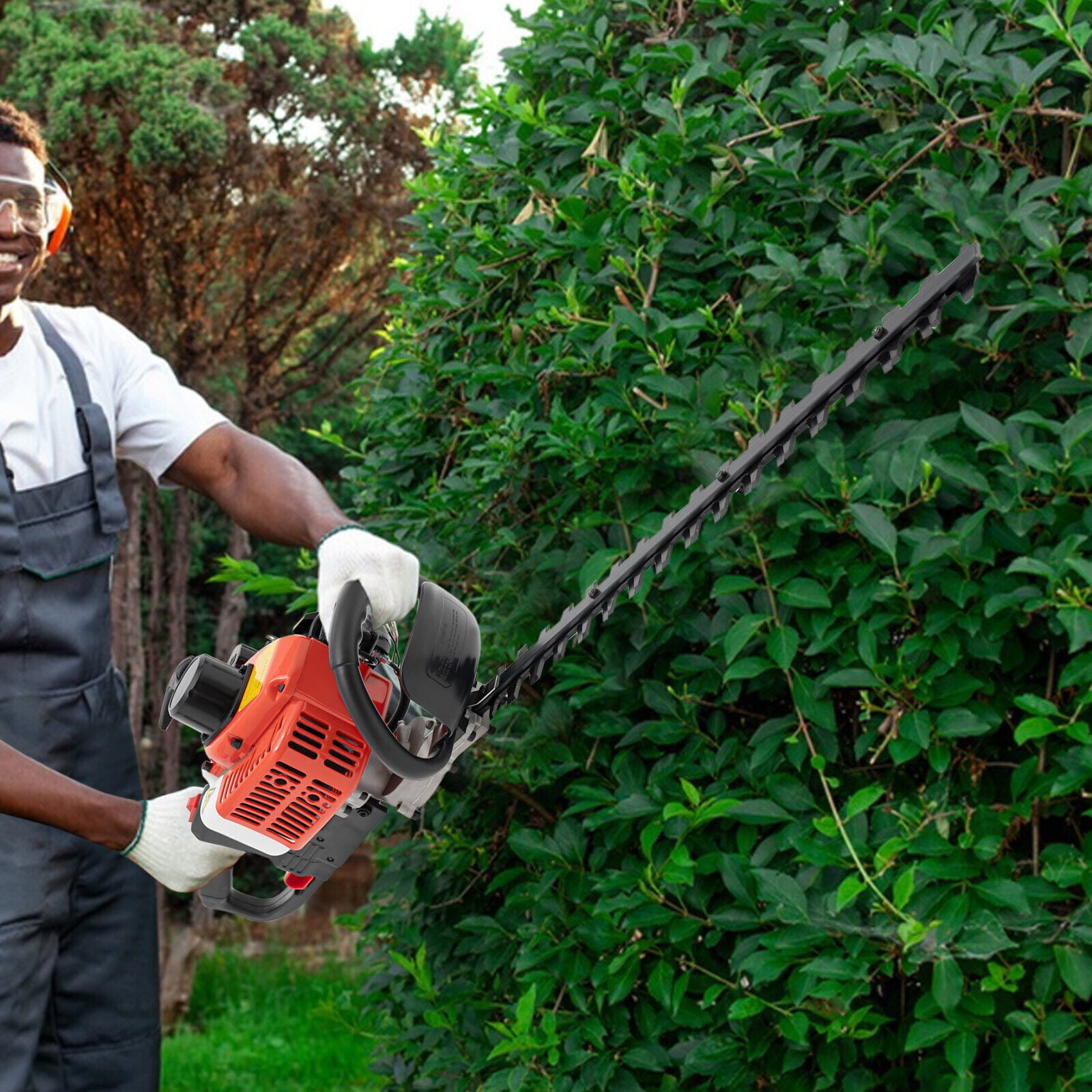 Double-edged Hedge Machine With Double-sided Cutting Blades And A High ...