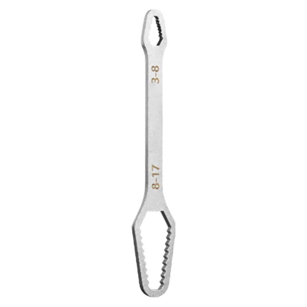 Double-end Universal Wrench Self-tightening Adjustable Wrench Tools ...