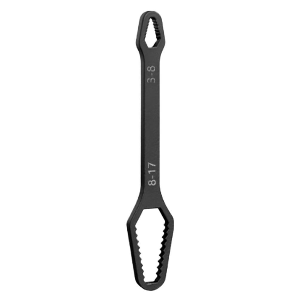 Double-end Universal Wrench Self-tightening Adjustable Wrench Tools ...