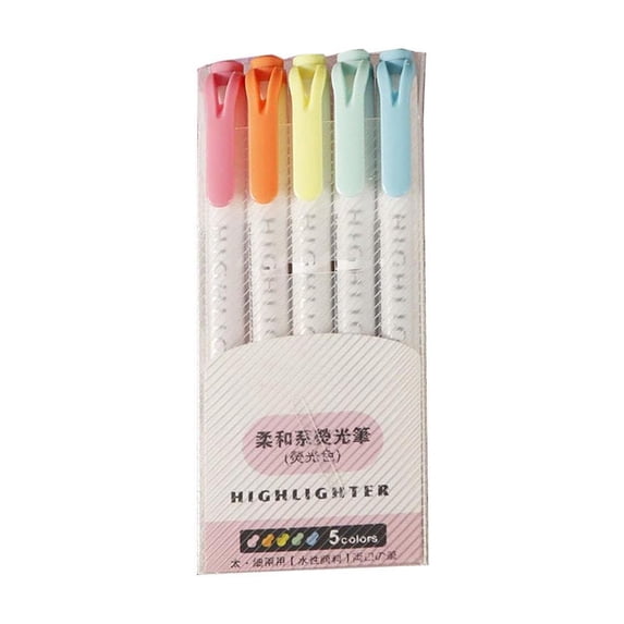 Double-ended High-light Pen Marking Key Pen Non Paper High-value ...