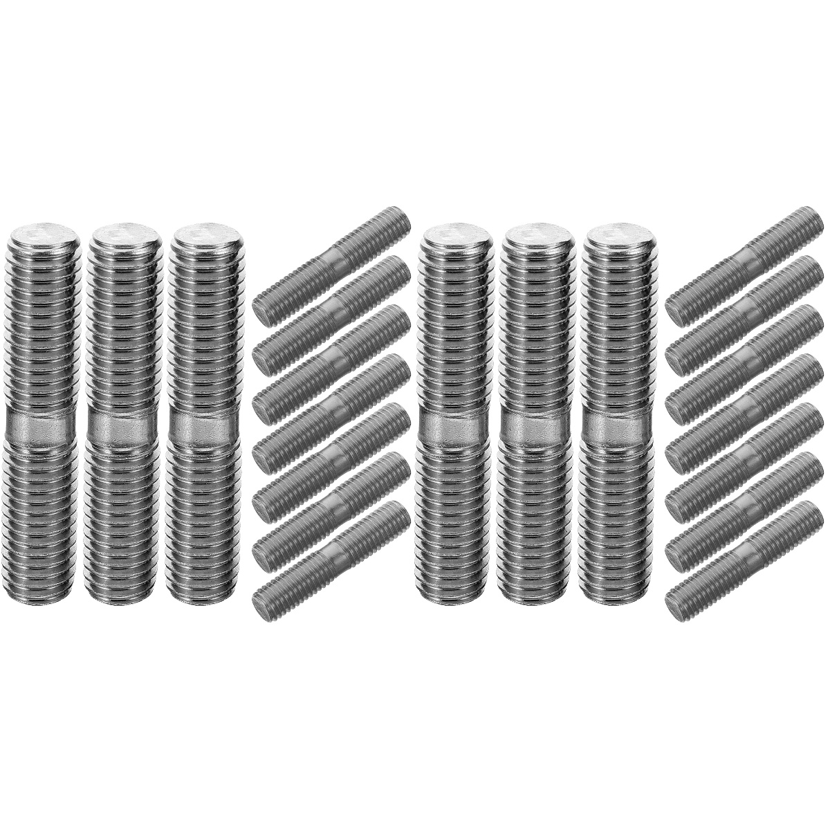 Double-headed Screw Thread Bolt Stainless Steel Bolts Dual Heads Header ...