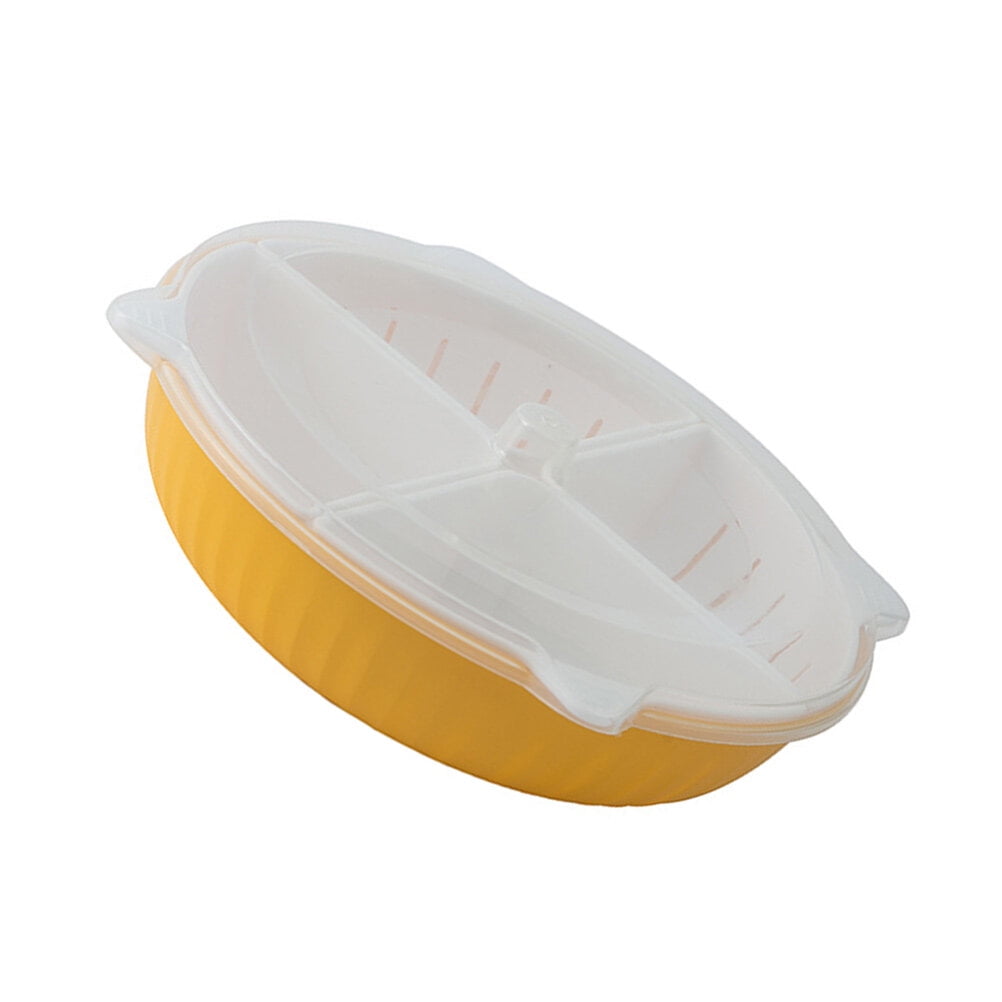 Double-layer Colander Bowl Vegetable Strainer Bowl Detachable Colanders ...