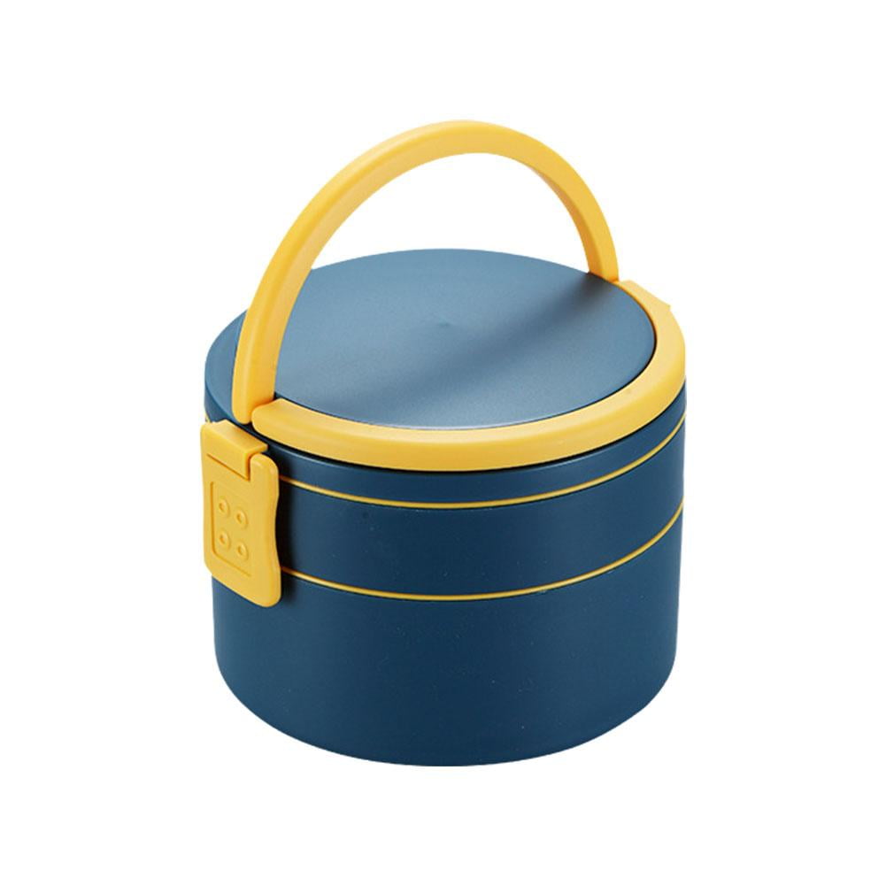 Double-layer Lunch Box Portable Microwave Food Box Picnic Fruit Container