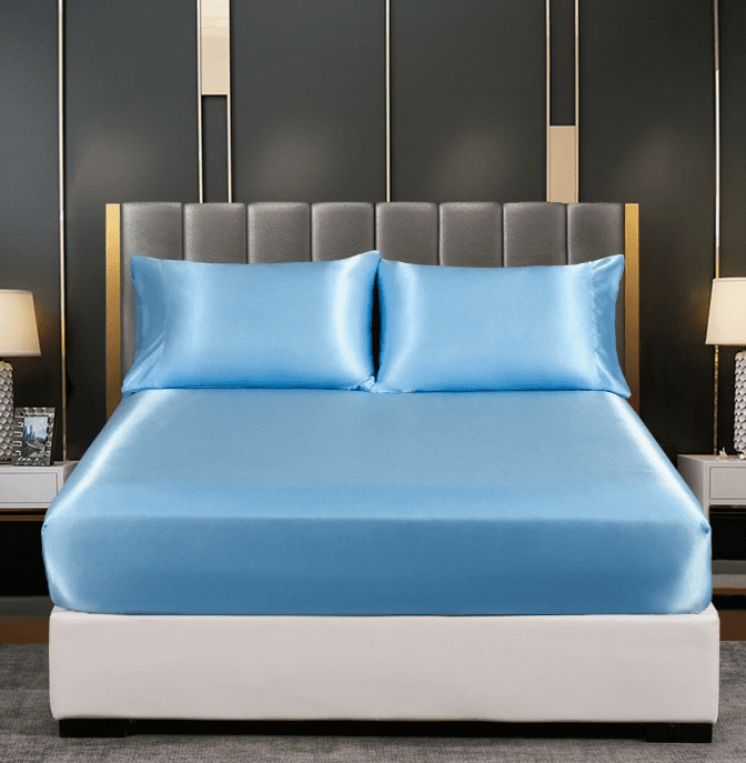 Double-layer Silk Yarn Sheets, Soft and Skin-friendly Sheets, Fully ...