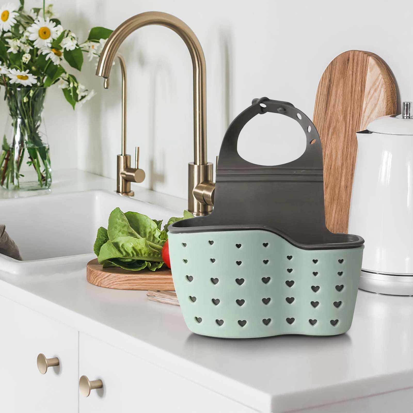 Double-layer Sink Draining Basket, Kitchen Utensils Draining Rack, 2 ...
