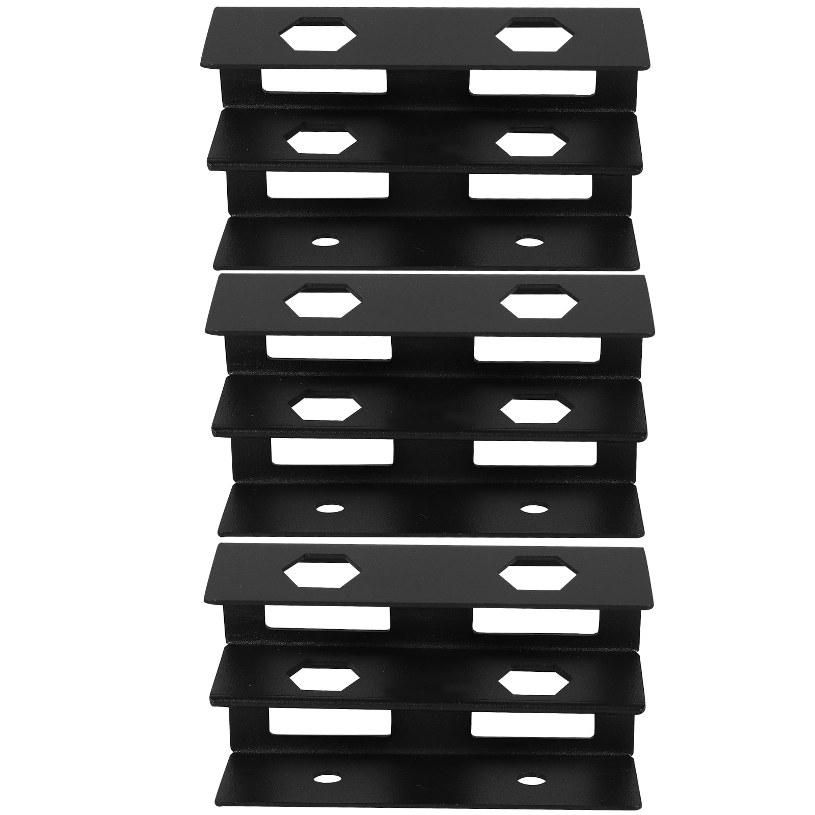 Double-layer Stand under Desk Laptop Mount Organizer Holder Metal ...