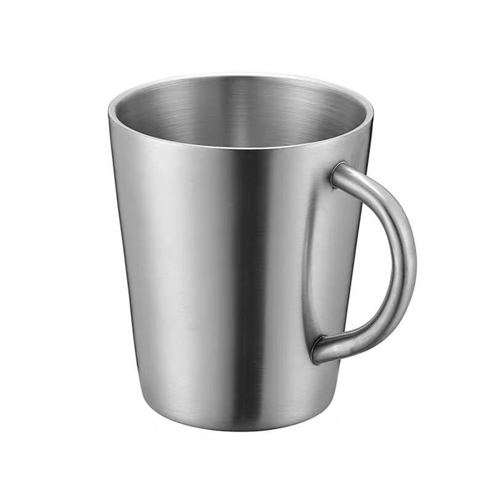 Double-layer Water Cup Stainless Steel Beer Mug Heat Insulation Home ...