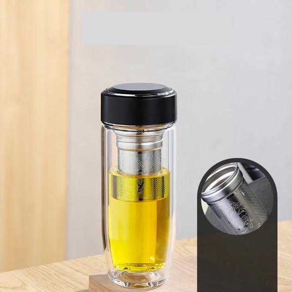 Double-layered High Borosilicate Glass Transparent Cup-High ...