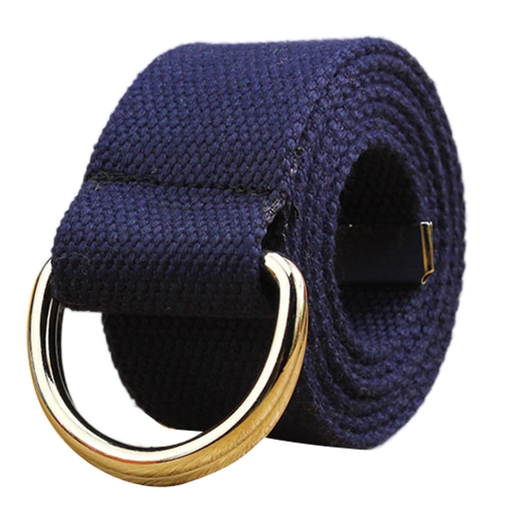 Double loop canvas belt belt belt men and women students lovers ...