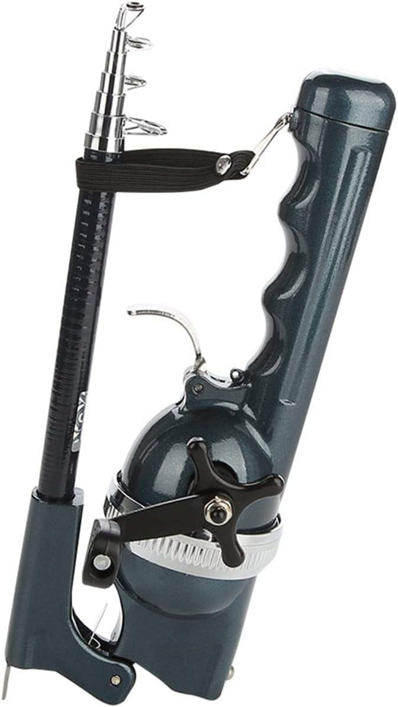 Double rocker strap line casting rod folding fishing rod - Walmart.com