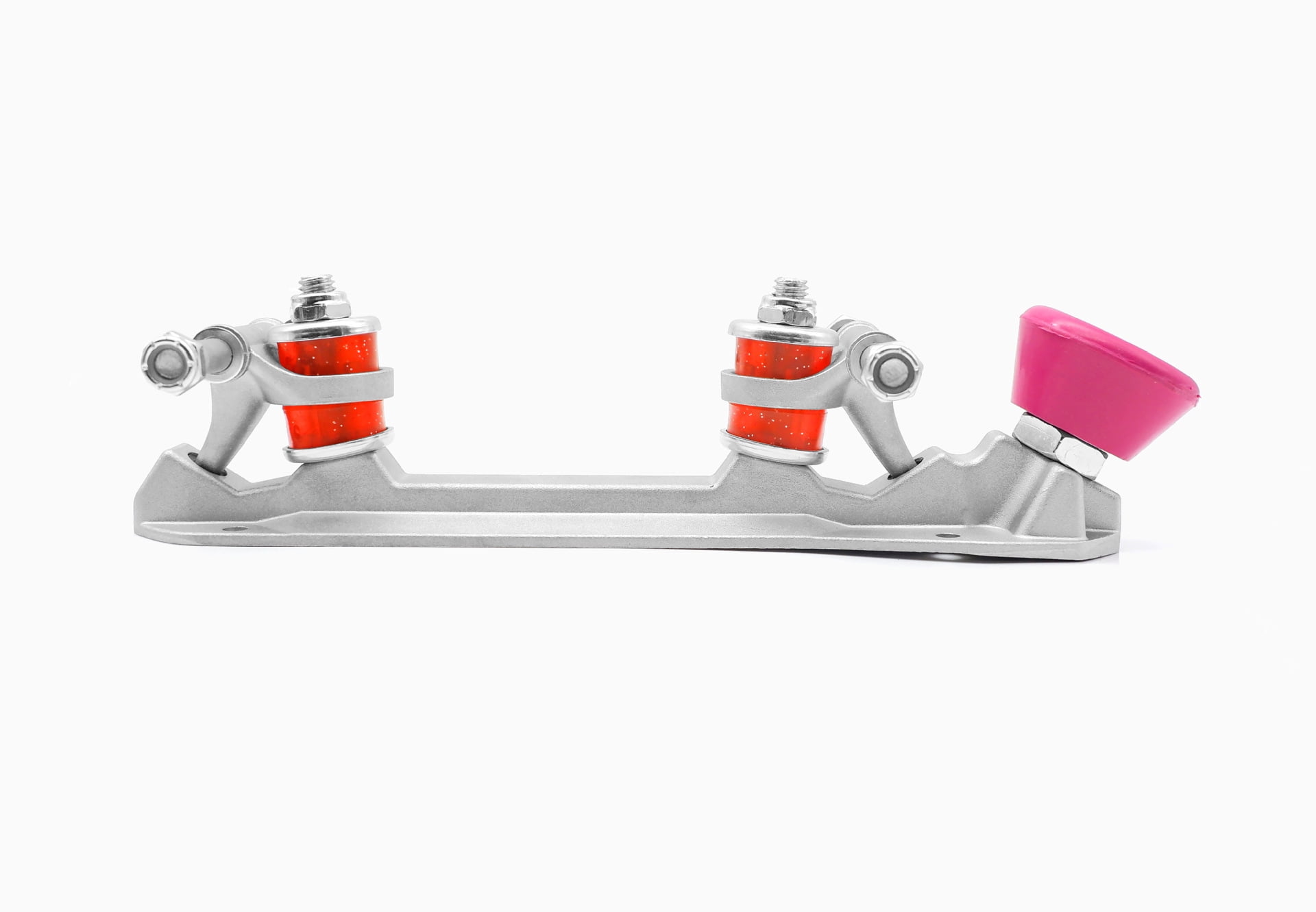 Double-row roller skates four-wheel skates aluminum alloy base roller ...