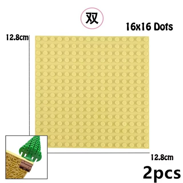 Double-sided 32x16 32x32 Dots Base Plate Classic Small Bricks ...