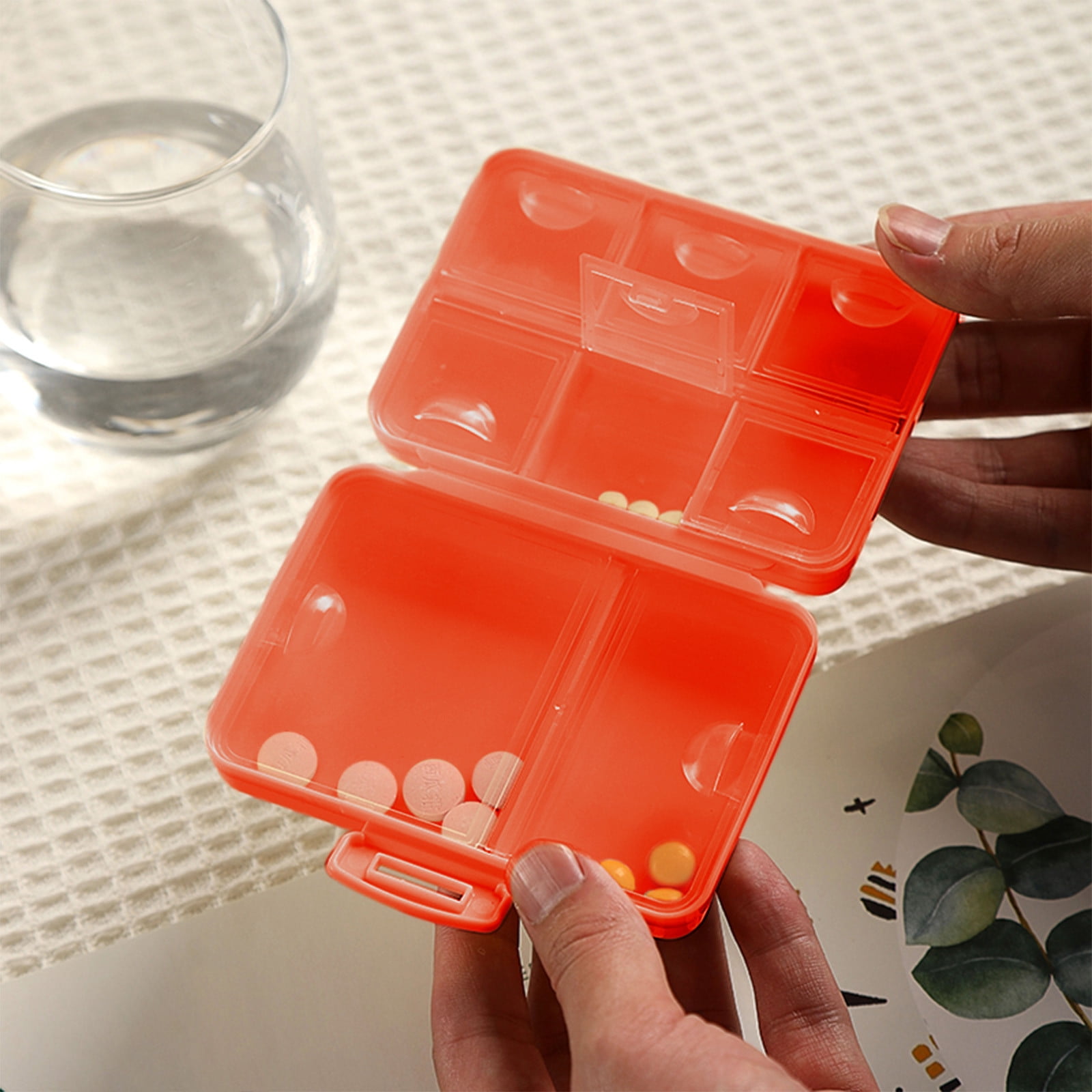 Double-sided Box 8 Compartments Size Divided Plastic Transparent ...