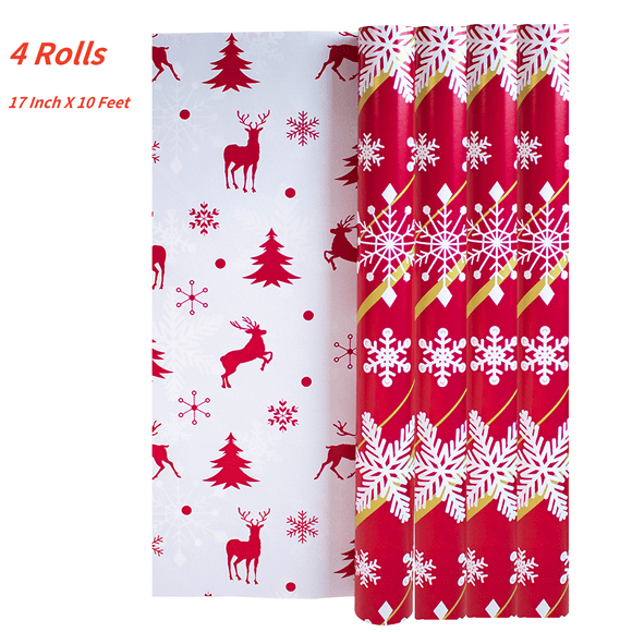 Red White Wrapping Paper