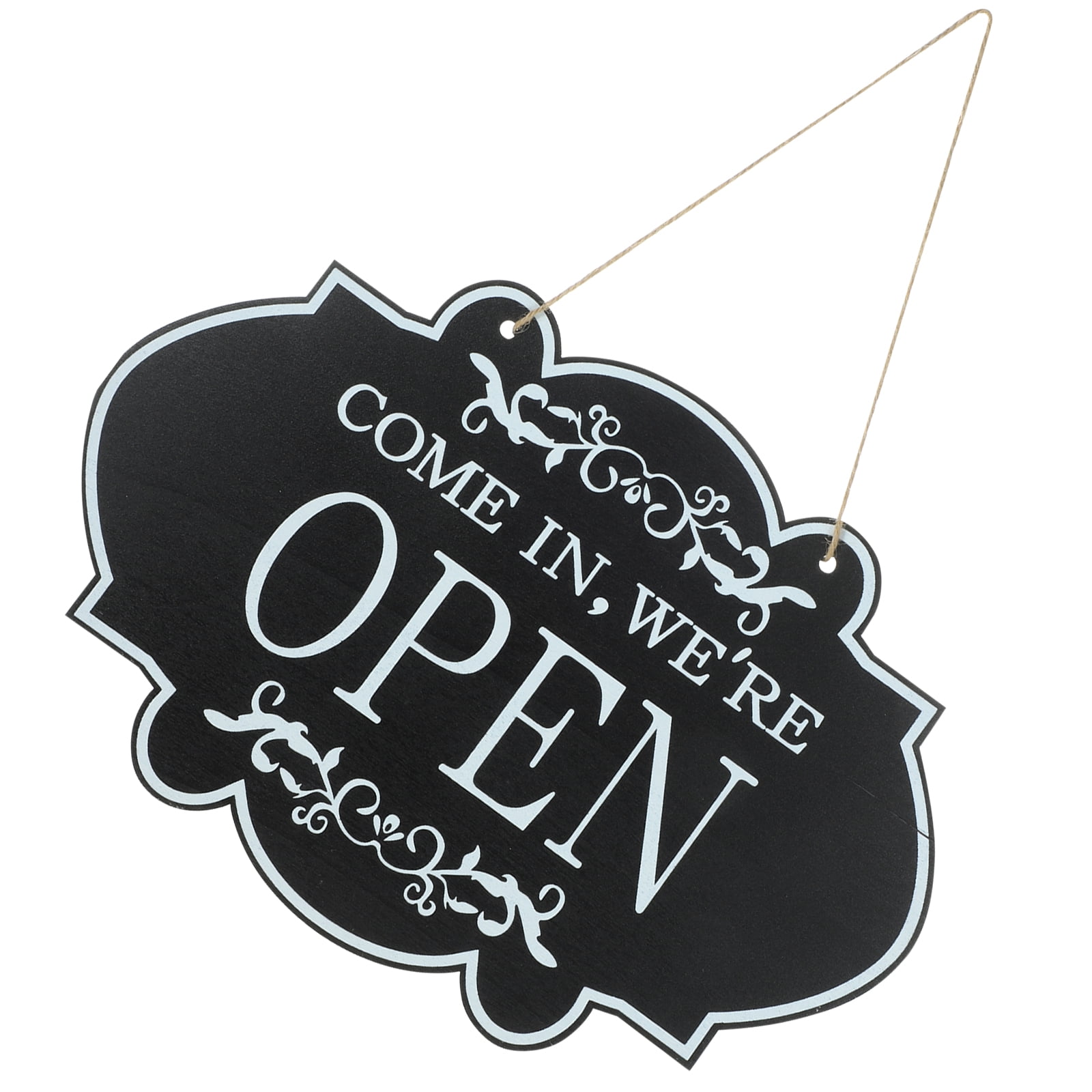 Double-sided House Sign Indoor and Outdoor Business Open Signs Hanging ...