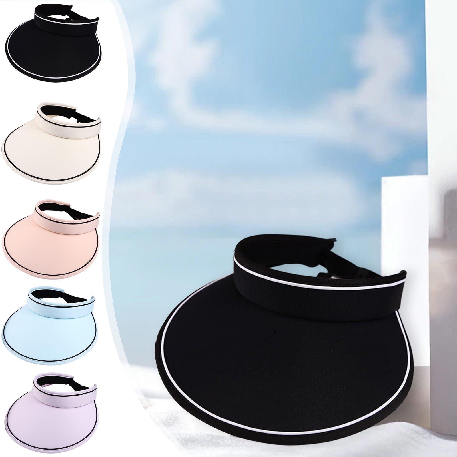 Double-sided Ice Silk Sun Hat, Fashion Sports Hat, Upf 50 Protection ...