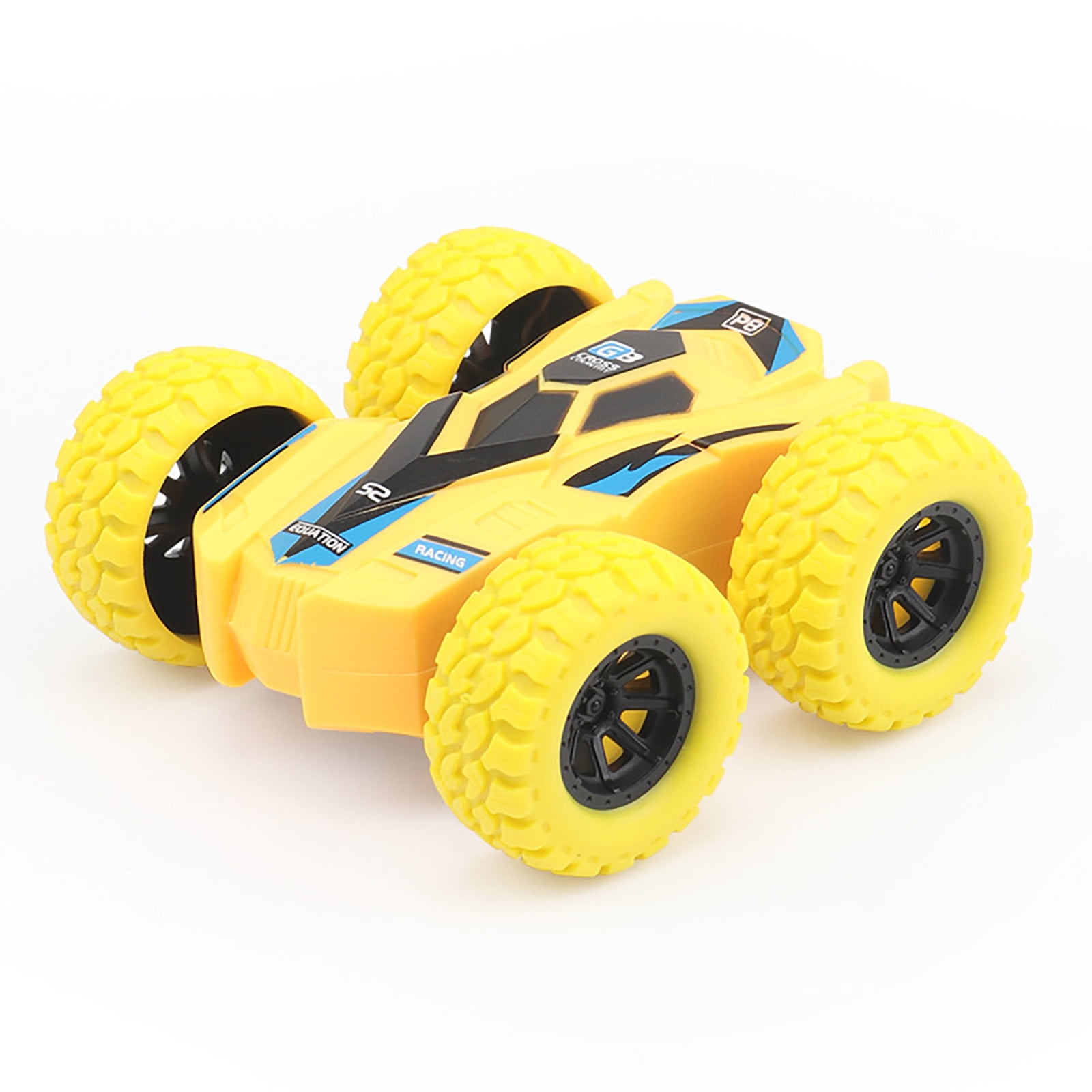 Double-sided Inertial Car 360- Rotating -country Stunt Toy Well Control ...