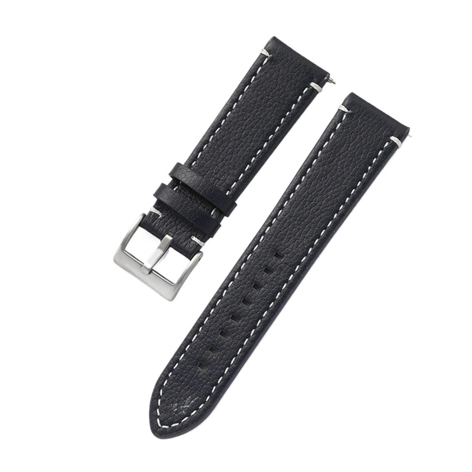 Double-sided Leather 18mm 20mm 22mm 24mm Watchband Quick Release Watch ...