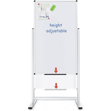 VUSIGN Large 48''x36'' Mobile Magnetic Double-Sided Reversible ...