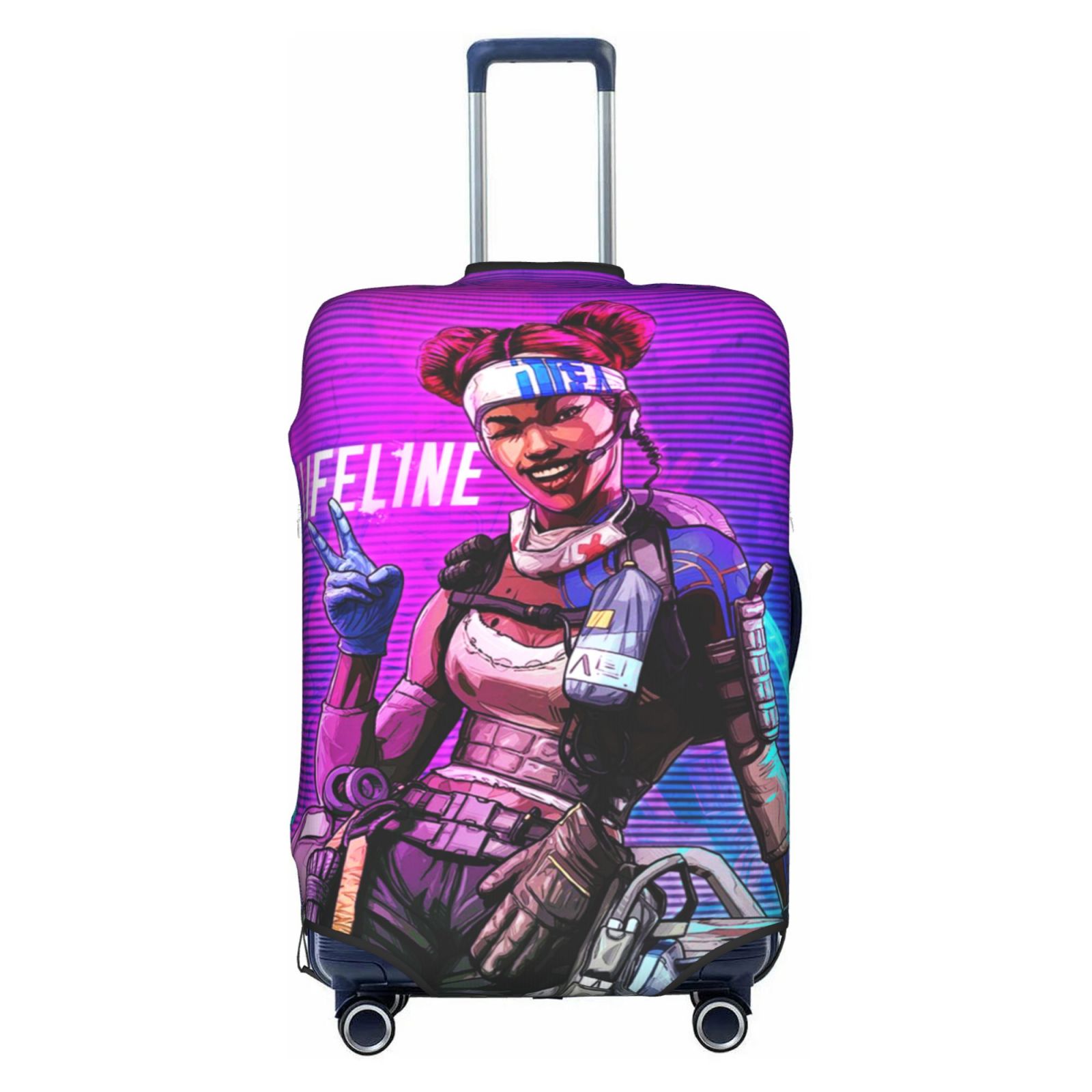 Double-sided Printed Luggage Cover Apex Legends Lifeline Travel ...