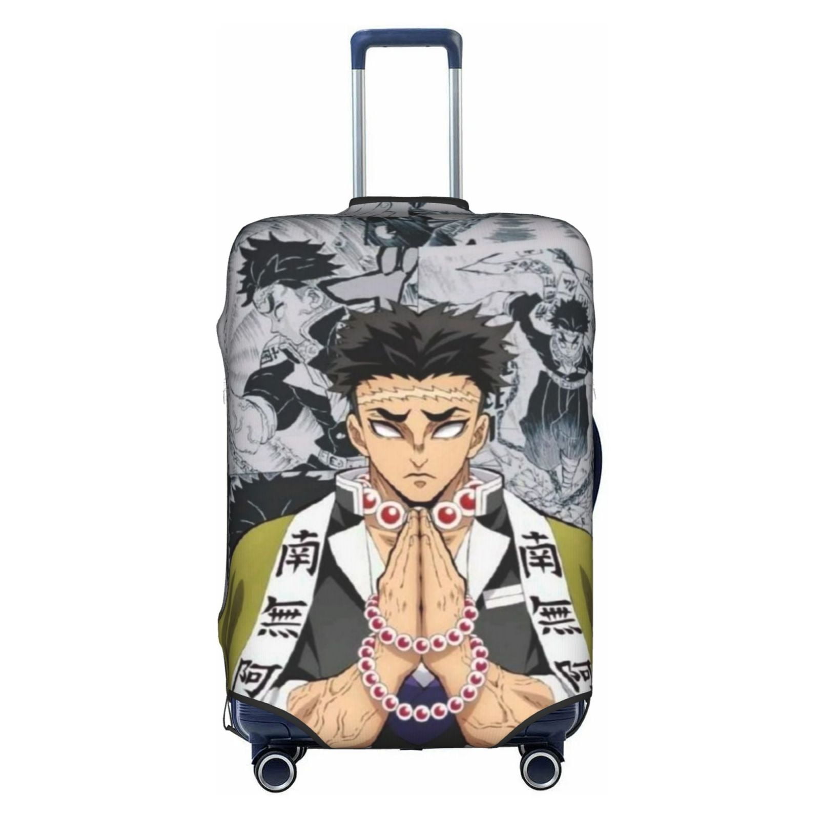 Double-sided Printed Luggage Cover Demon Slayer Himejima Gyomei Travel ...