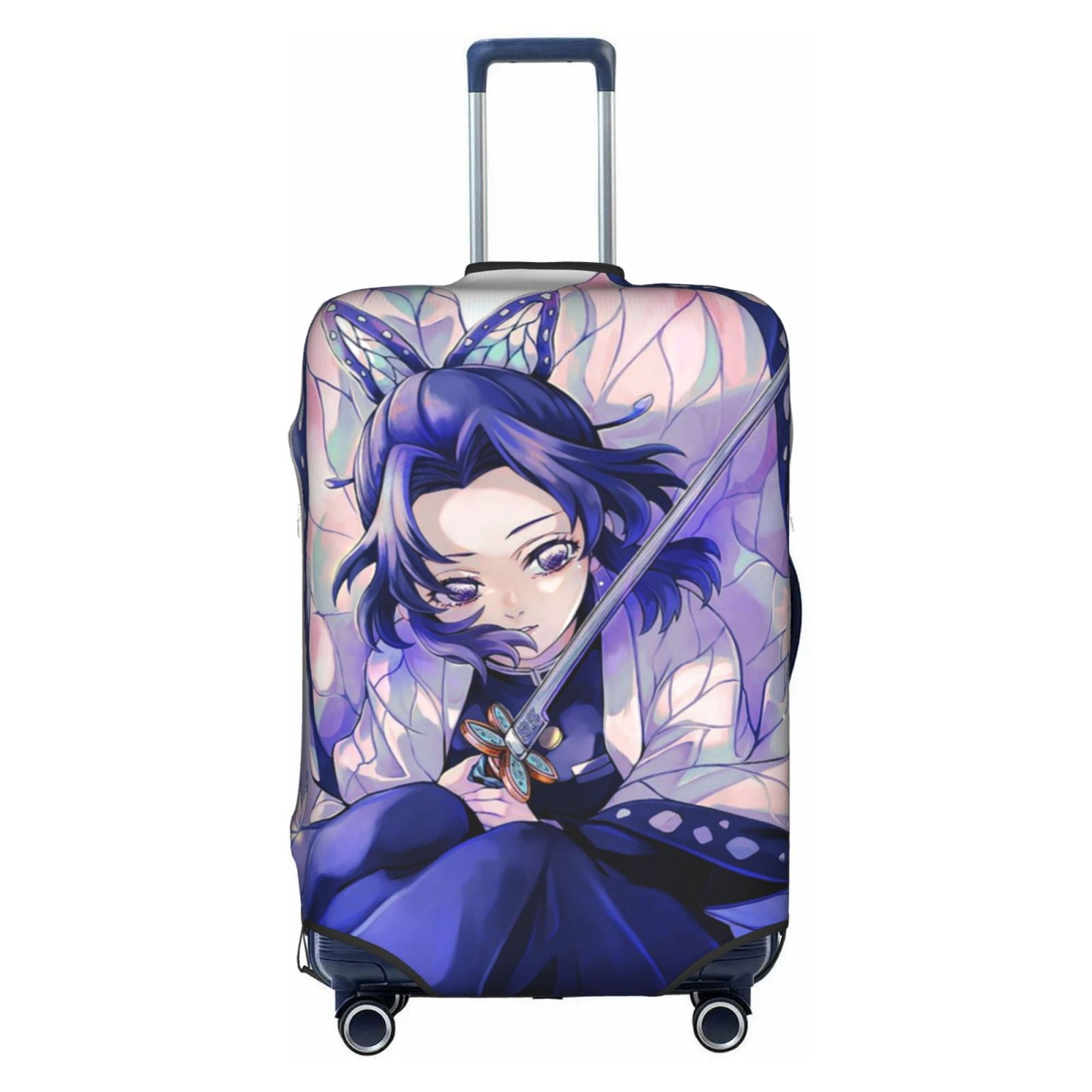 Double-sided Printed Luggage Cover Demon Slayer Kochou Shinobu Travel ...