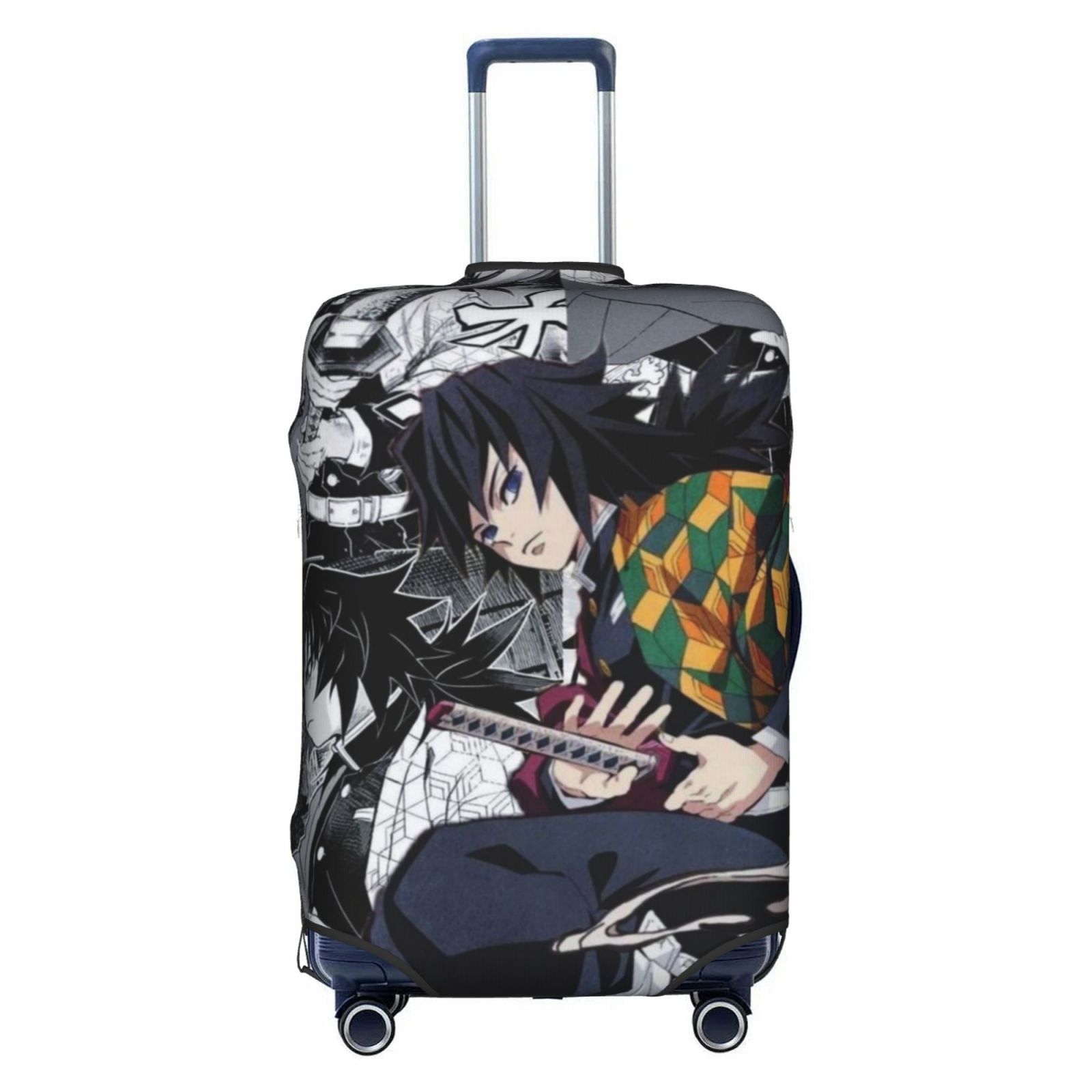 Double-sided Printed Luggage Cover Demon Slayer Tomioka Giyuu Travel ...