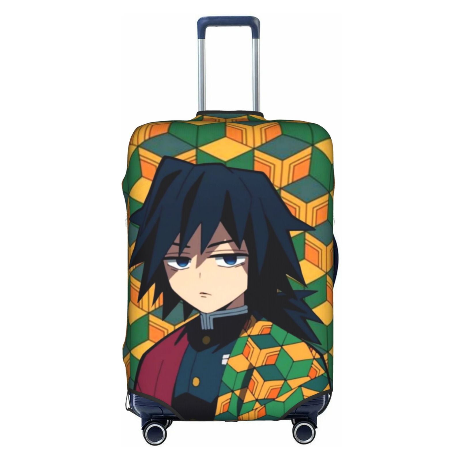 Double-sided Printed Luggage Cover Demon Slayer Tomioka Giyuu Travel ...