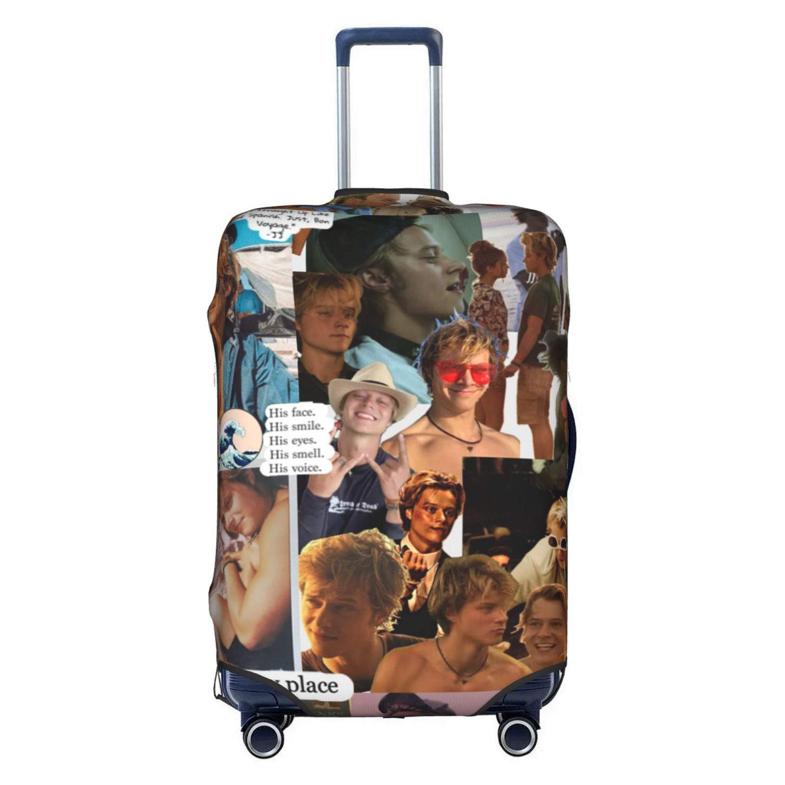 Double-sided Printed Luggage Cover Outer Banks JJ Rudy Pankow Travel ...
