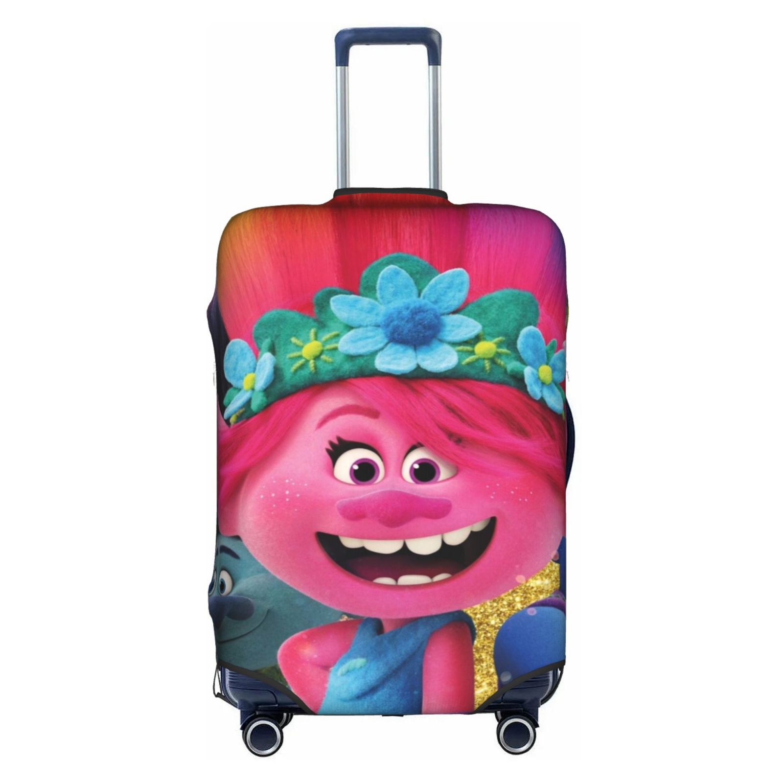 Double-sided Printed Luggage Cover Trolls Travel Suitcase Protector ...