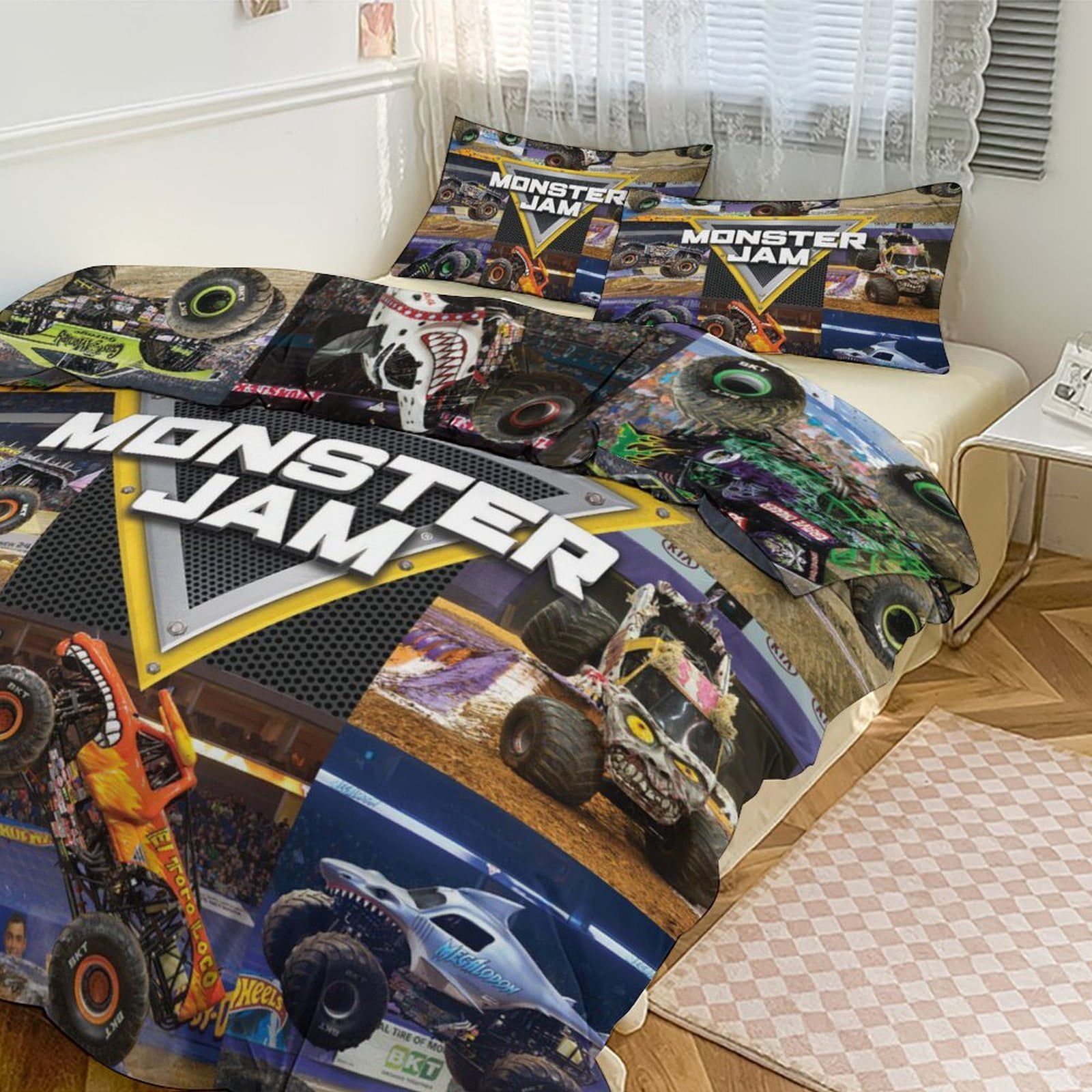 Double-sided Printing Microfiber Comforter Set 3D Printing Monster ...