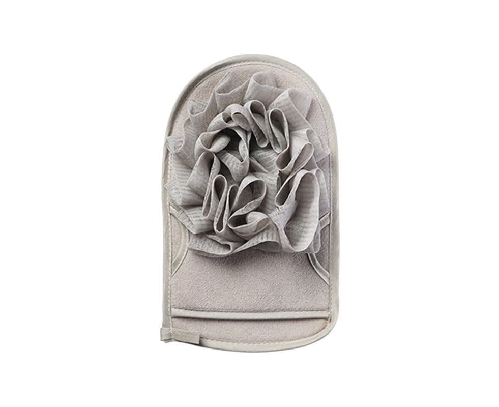 Double-sided Shower Bath Glove Body Exfoliating Skin Spa Massage ...