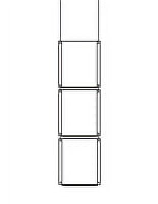 Double-sided Suspended Sign Grid Displays (3) 8-1/2 x 11-Inch Posters ...