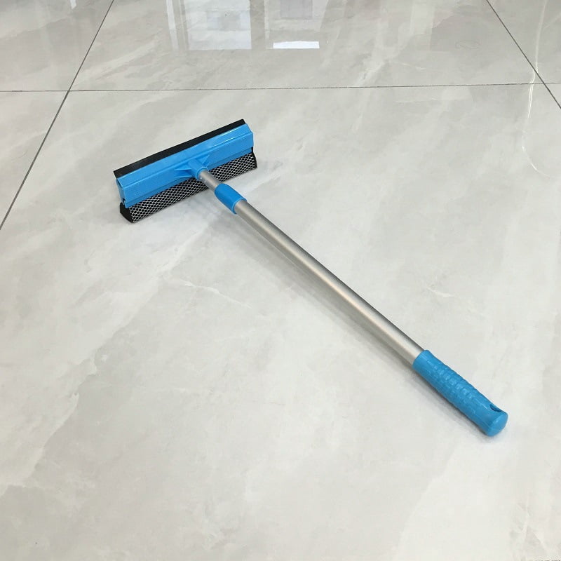 Double-sided Window Glass Cleaner Adjustable Long Handle Cleaning Brush ...