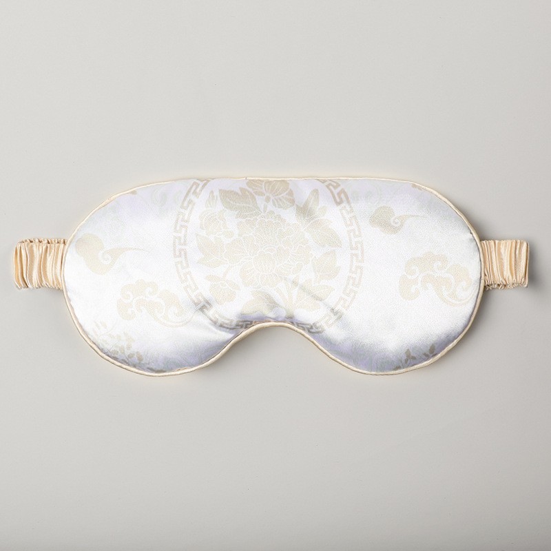 Double-sided artificial silk Mulberry silk eye mask shading sleep eye ...