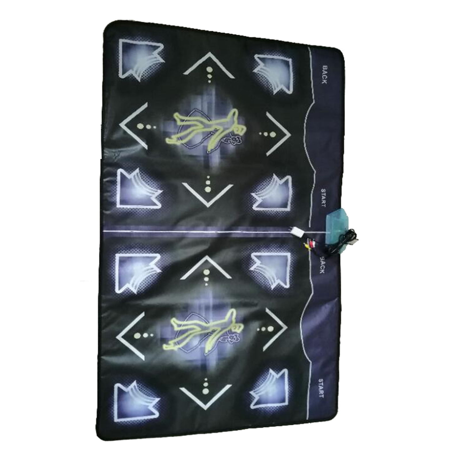 Double user Dance Mats Non-Slip Dance Step Pads Sense Game English for ...