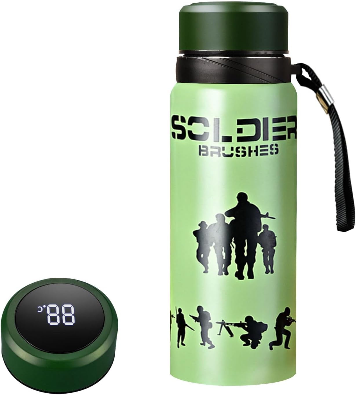 Double walled vacuum Leakproof stainless steel wide mouth insulated hot ...