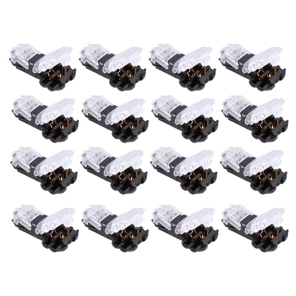 Double-wire Plug-in Connector | 20pcs Low Voltage Wire Connectors Quick ...