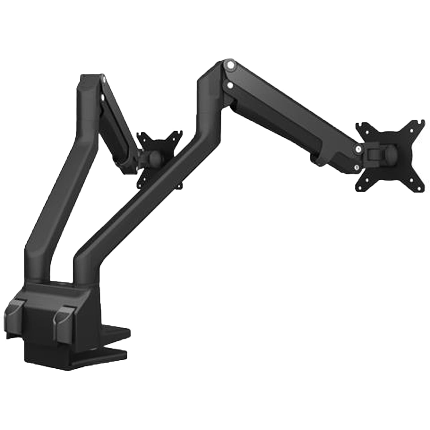 DoubleSight Slim Profile Dual Monitor Arm Series, Black - Walmart.com