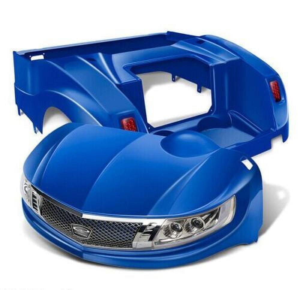 DoubleTake Phoenix Blue Body Kit with Light Kit, Chome Grille and Dash ...
