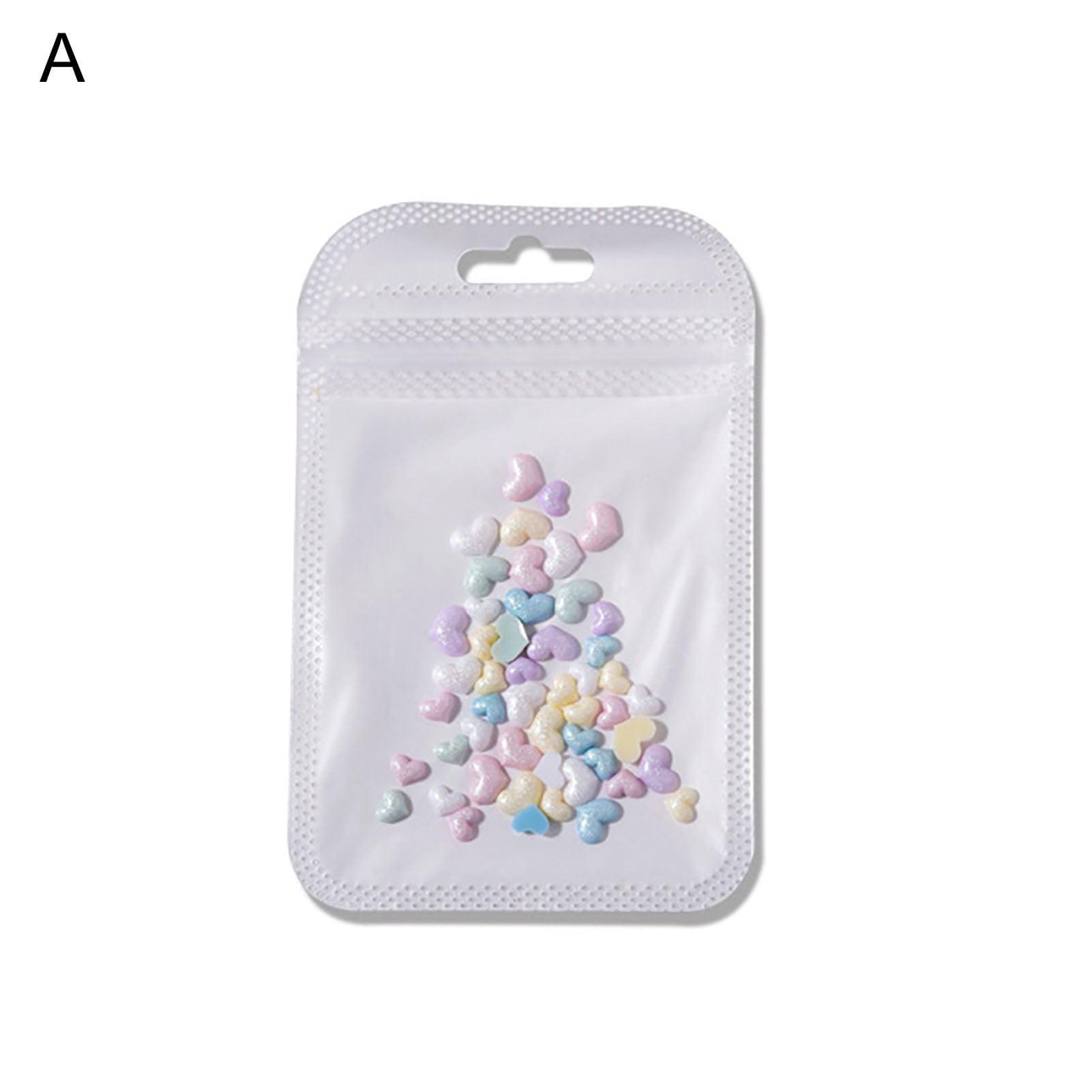 DoubleYi Nail Charms 1 Bag DIY Stunning Visual Effect Durable Love ...