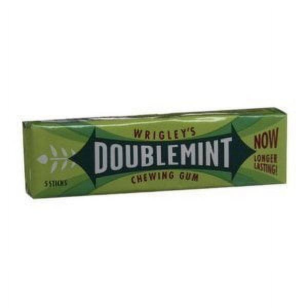 Doublemint Chewing Gum 5 Stick Packs 40 Count (Pack Of 2) - Walmart.com