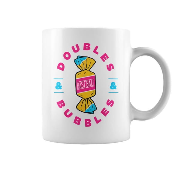 Doubles And Bubbles Ice Cream Drip Baseball Life Coffee Mug - Walmart.com