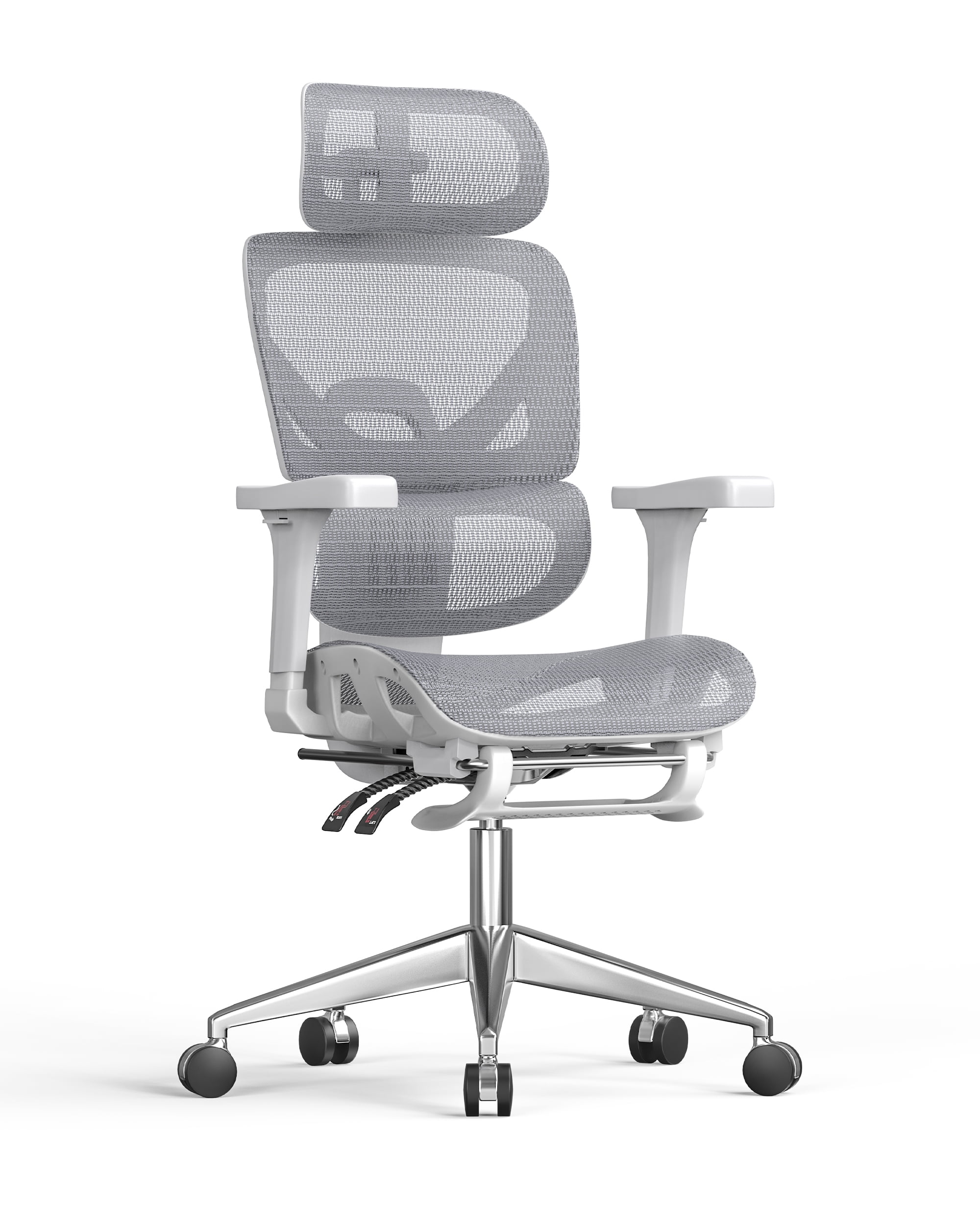 Doubleslee Ergonomic Office Chair, High Back Mesh Office Chairs with ...