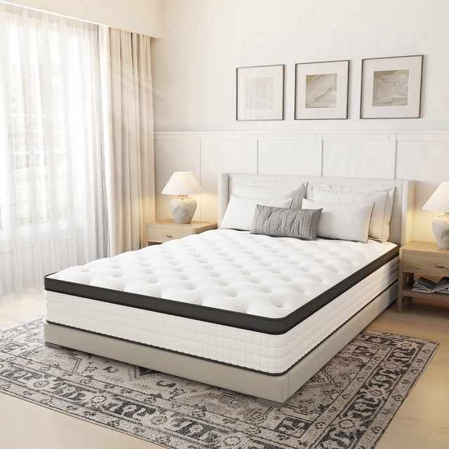 Evitormill 12" Queen Mattress - Guest bedding supplies - Walmart ...