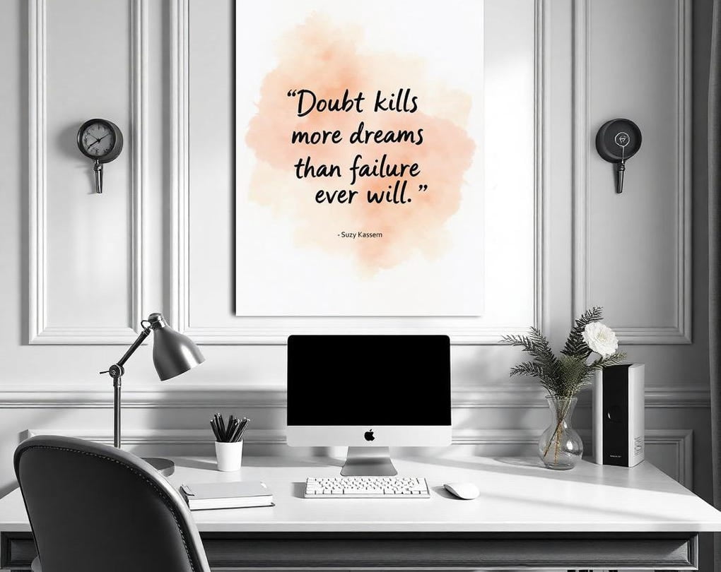 Doubt Kills More Dreams Than Failure Ever Will - Motivational Quote ...