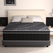 Blinddarm King Mattress, 12 Inch Hybrid Memory Foam with Pocket Springs ...