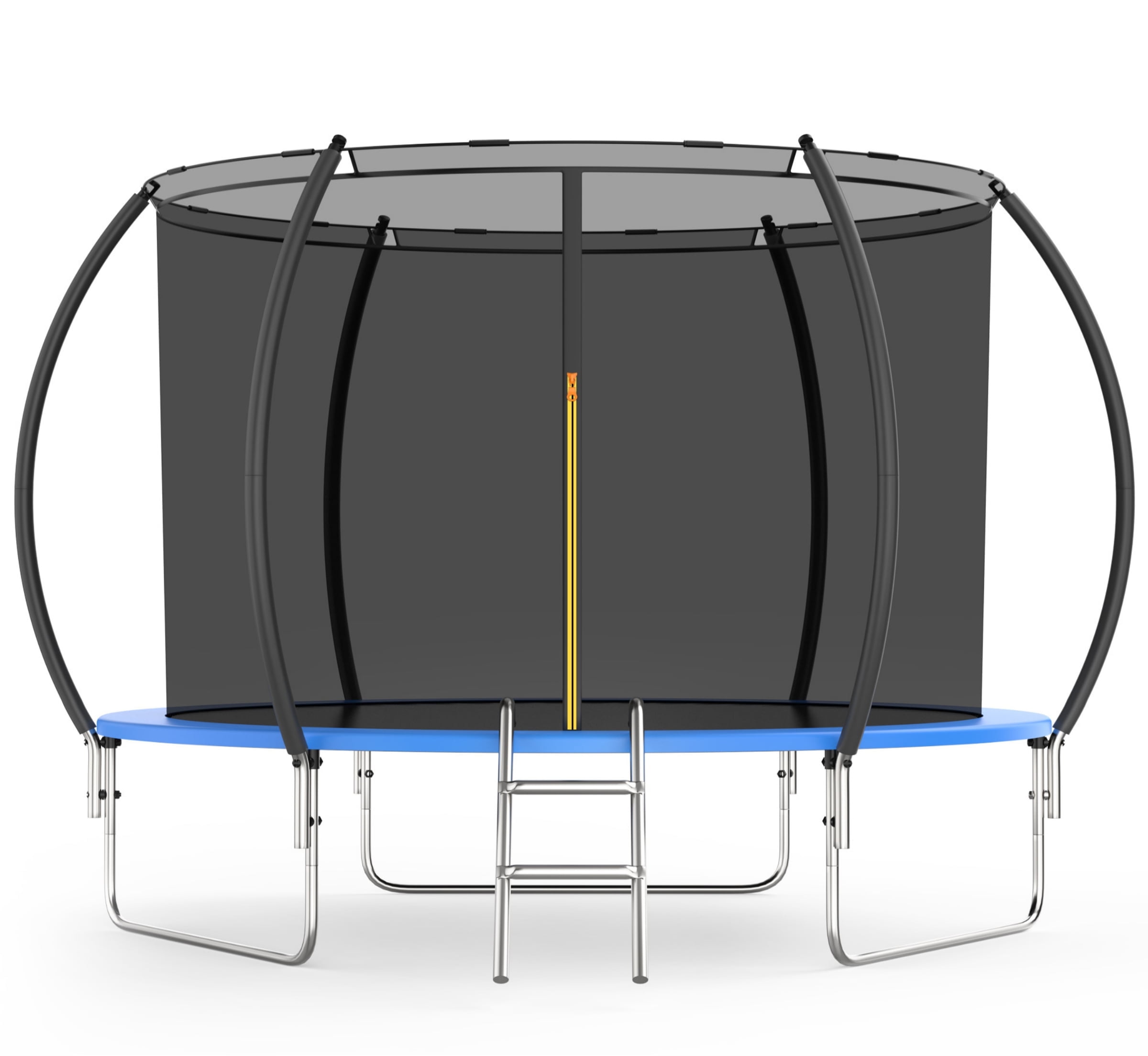 Doufit 10Ft Trampoline, 600Lbs, with Safety Net, Recreational, Backyard ...
