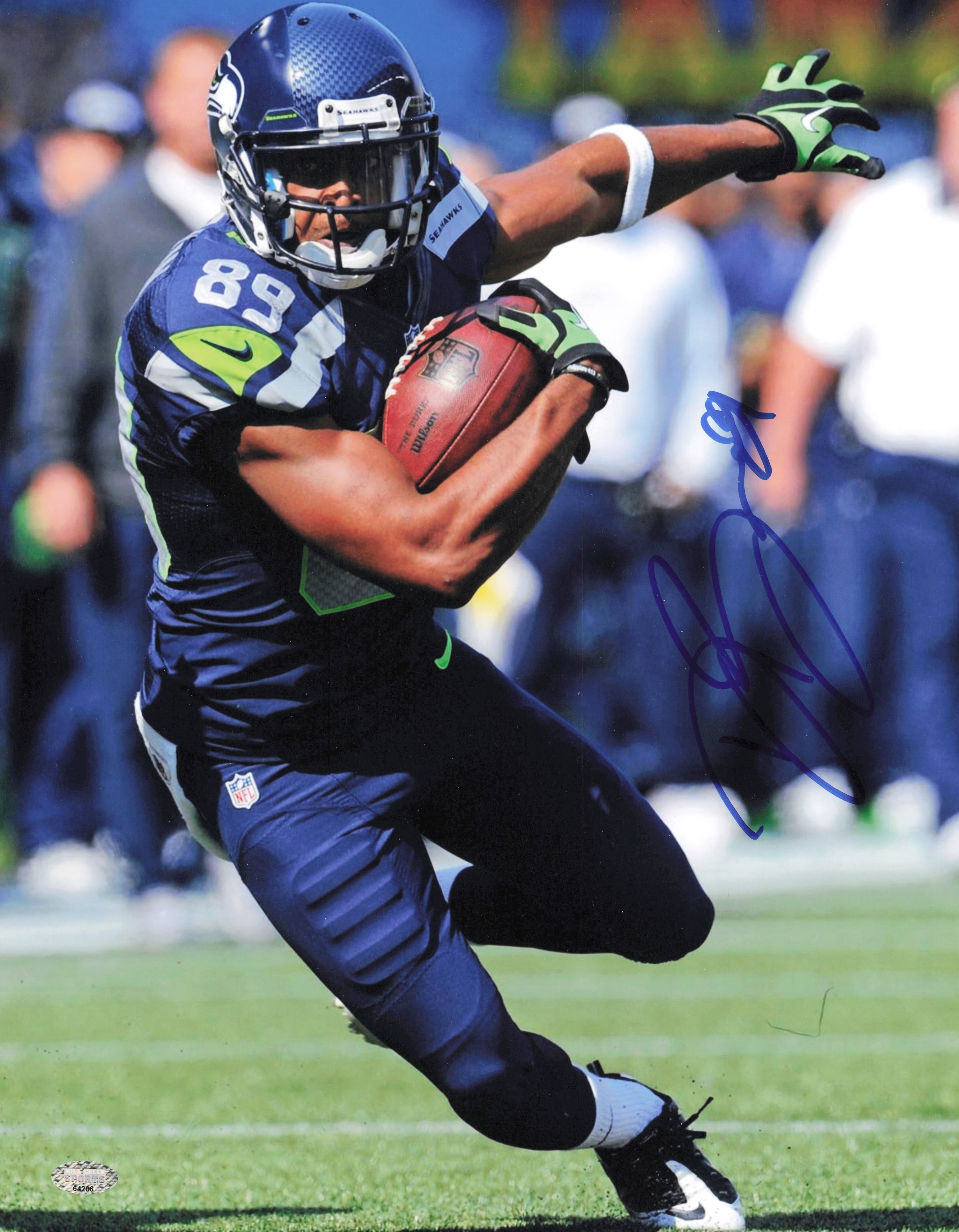 Doug Baldwin Autographed 11x14 Photo Seattle Seahawks MCS Holo #64206 ...